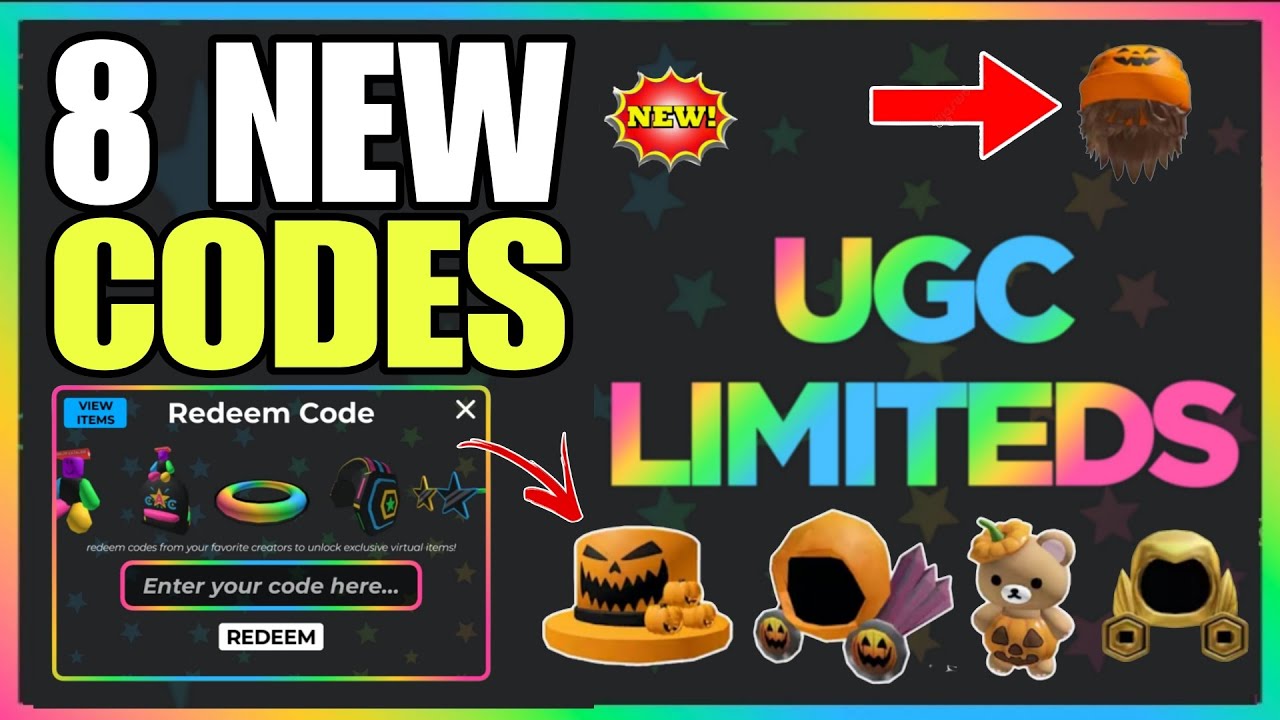 *NEW CODES* ROBLOX UGC LIMITED CODES IN HALLOWEEN 2025 OCTOBER | UGC ...
