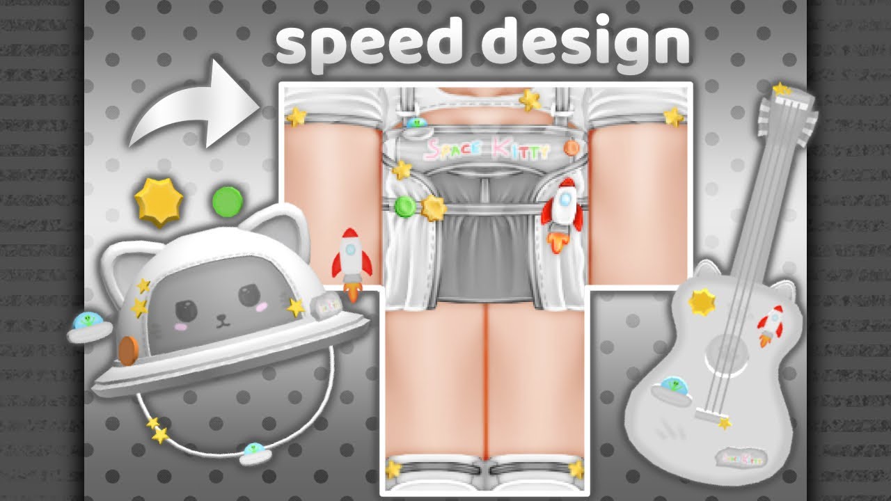Space Kitty Outfit Roblox Speed Design Youtube