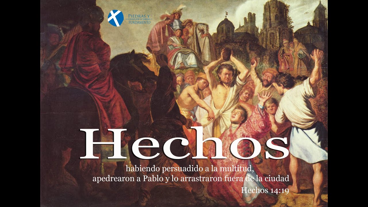 lapidación de Pablo en Listra Hechos 14:19 - YouTube