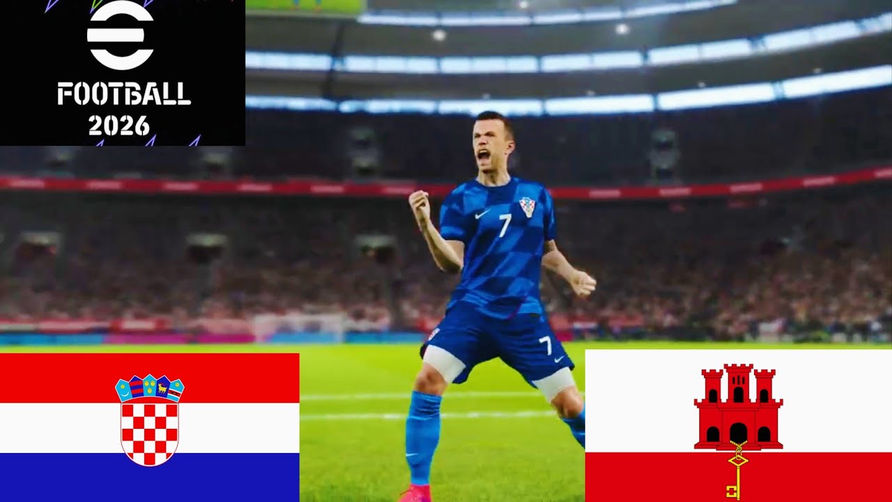 Croatia vs Gibraltar FIFA World Cup 2026 European Qualifiers Highlights ...
