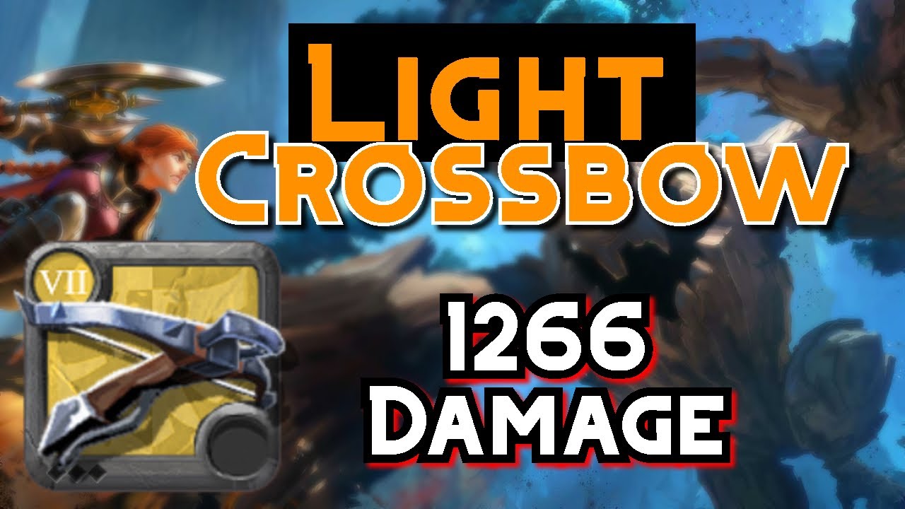 1266 Damage with Light Crossbow | Epic Fights | Albion Online - N° 4 ...