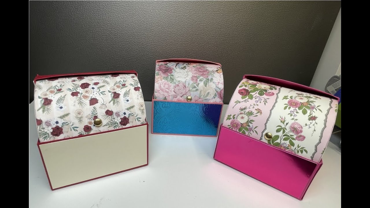 Small Box with Curved Lid - YouTube