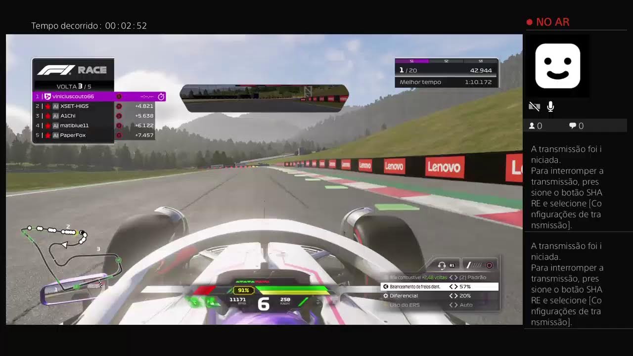 F124 camera afastada - YouTube