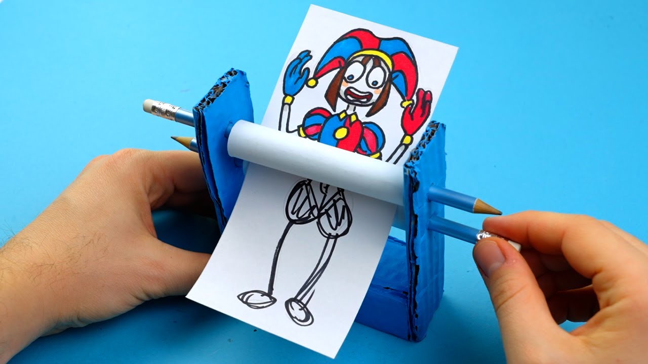 6 Amazing THE AMAZING DIGITAL CIRCUS (POMNI) Paper Craft and Doodles ...