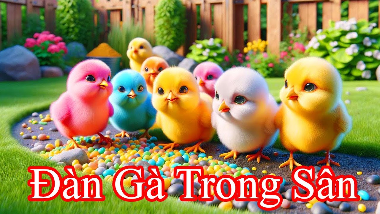 Đàn Gà Trong Sân - Con Gà Trống - Nhạc Thiếu Nhi Remix 2024 - Nhạc Vui ...