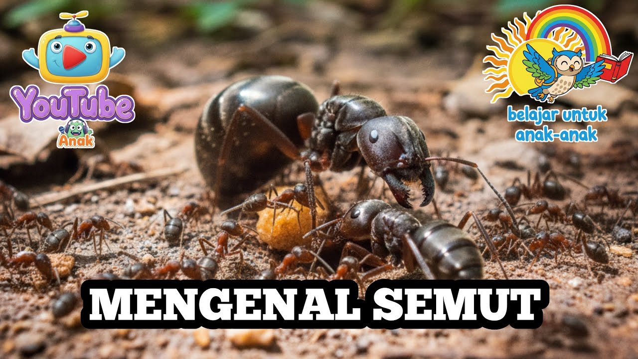 BELAJAR MENGENAL HEWAN SEMUT - YouTube