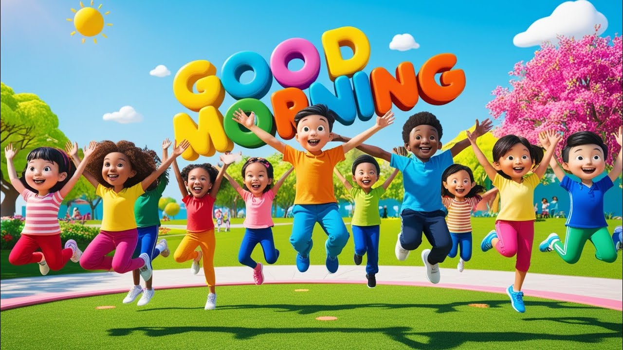 "Wake Up with Joy! 🎶 FUN Good Morning Song & Nursery Rhymes for Kids ...