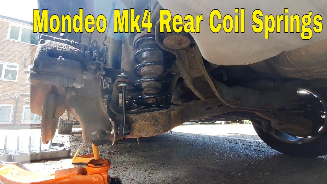 Ford Mondeo Mk4 - Rear Coil spring replacement - YouTube