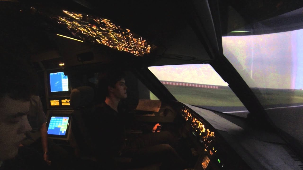 Landing in A320 FFS - YouTube