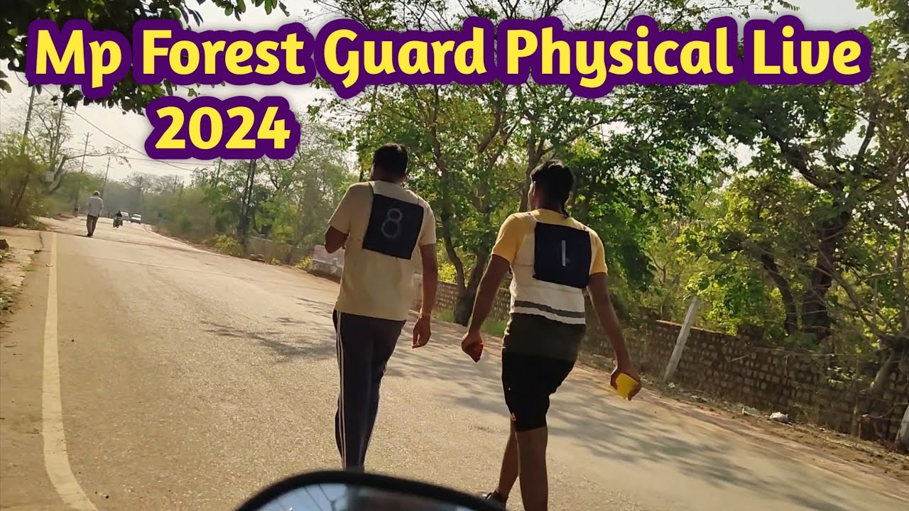 Mp Forest Guard Physical Live 💪🏻| Class For Study | Forest guard 2024 ...