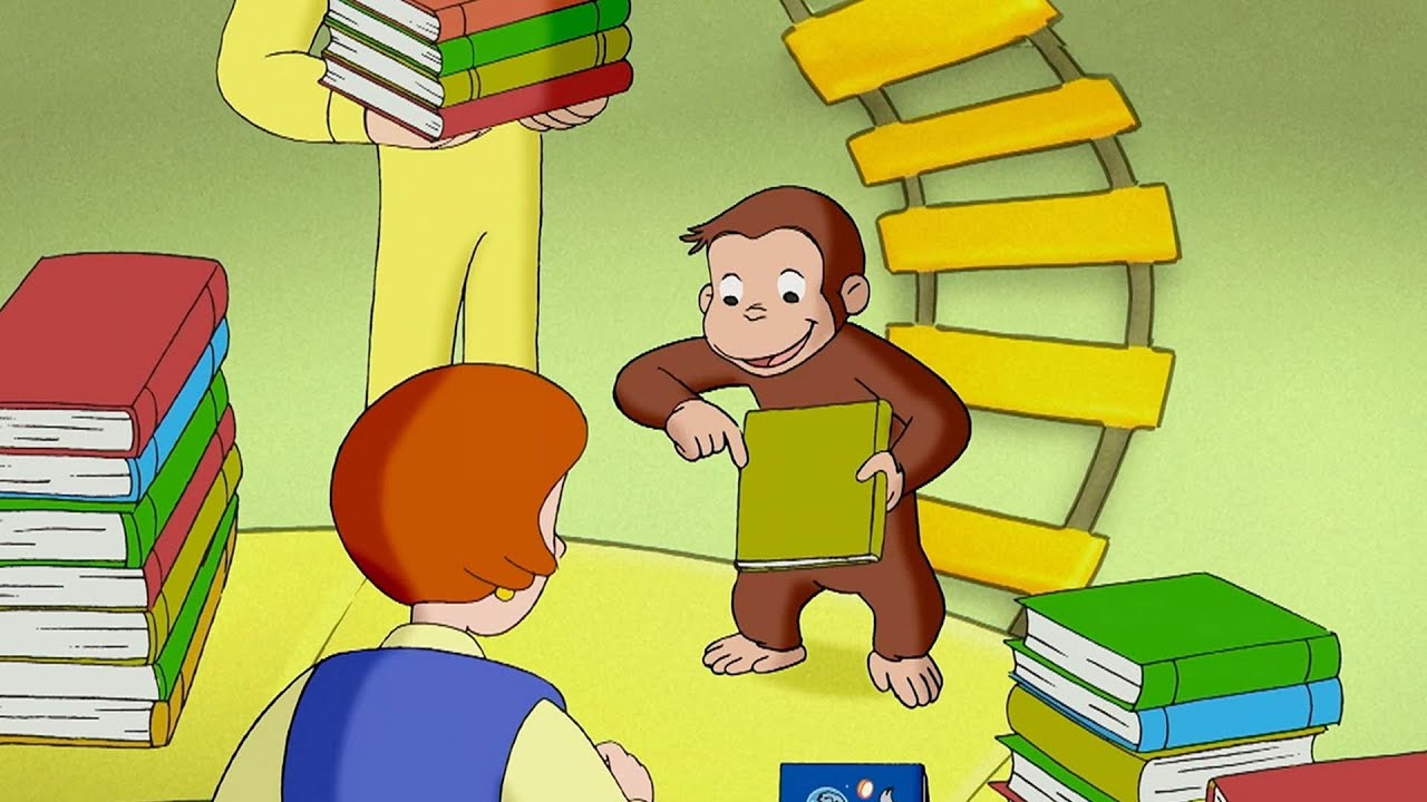 Jorge el nuevo bibliotecario | Jorge El Curioso En Español - YouTube