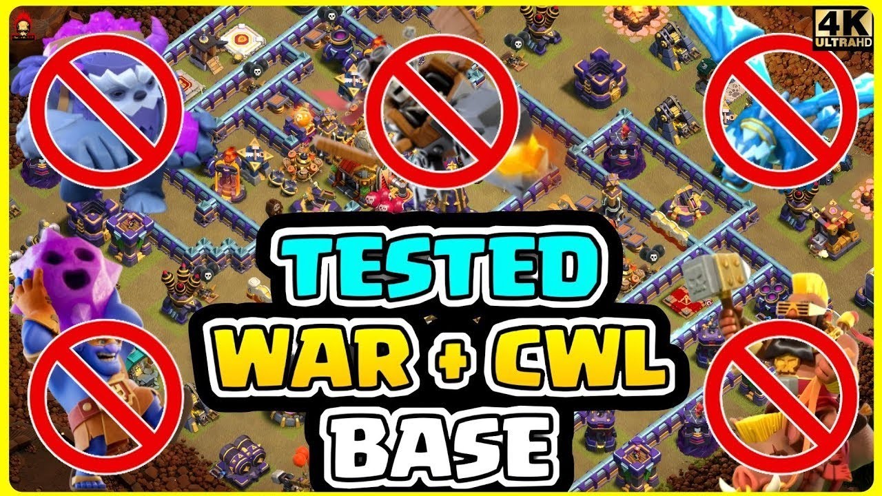 ALL NEW TOP 7 TH16 WAR BASE | TH16 CWL BASE LINK | TH16 LEGEND BASE ...