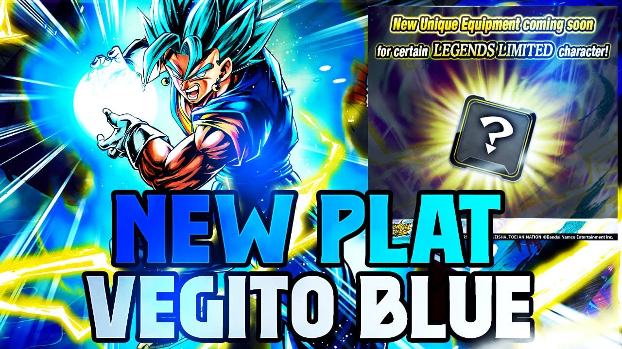 LF VEGITO BLUE IS FINALLY GETTING A NEW UNIQUE EQUIPMENT in DB legends ...