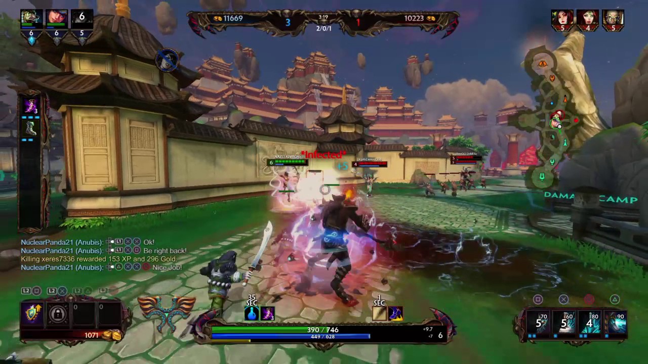 SMITE_enemy rage quit - YouTube