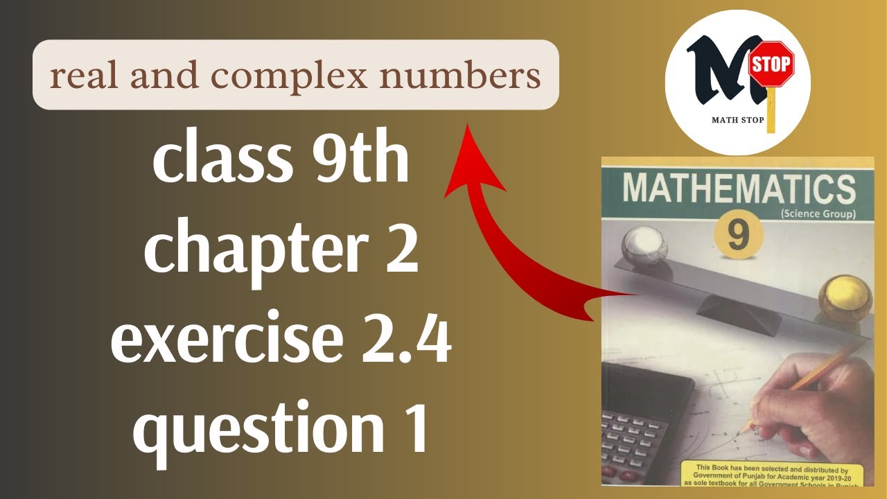 class 9th math chapter 2 exercise 2.4 question 1 - YouTube