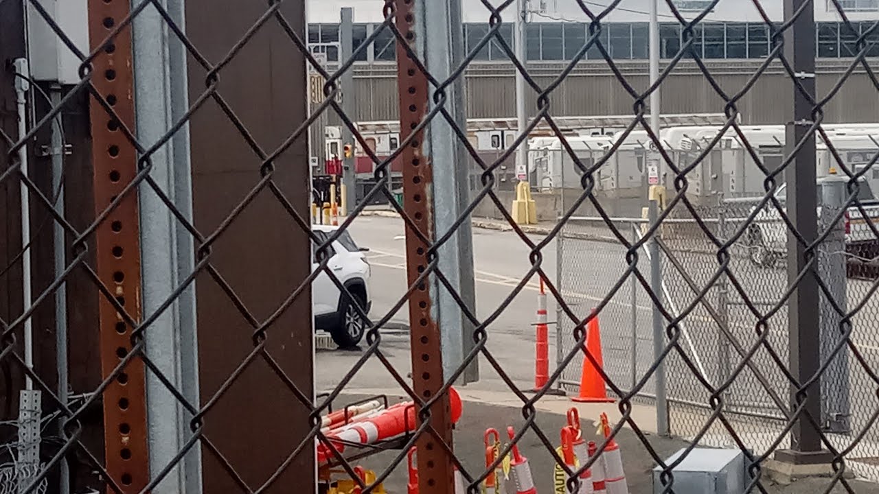 MBTA Red Line 01400's Work Motors Have Been Loaded on flatbed trucks ...