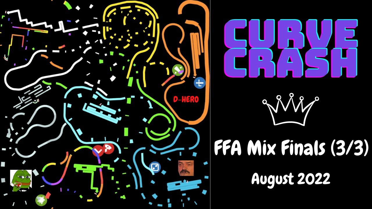 🏆 Curve Crash | FFA Mix Tournament • Finals (3/3) • August 2022 🏆 - YouTube