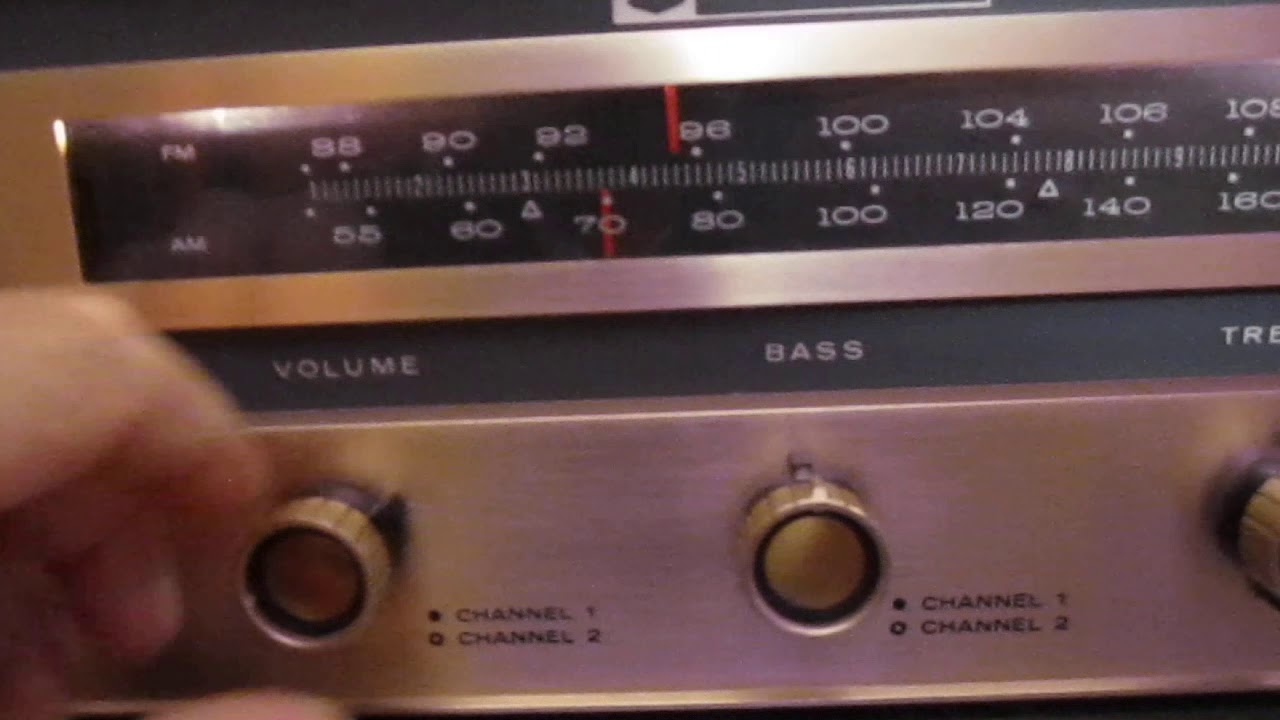 bogen tube stereo receiver RP-200 vintage 1960's 45236 - YouTube