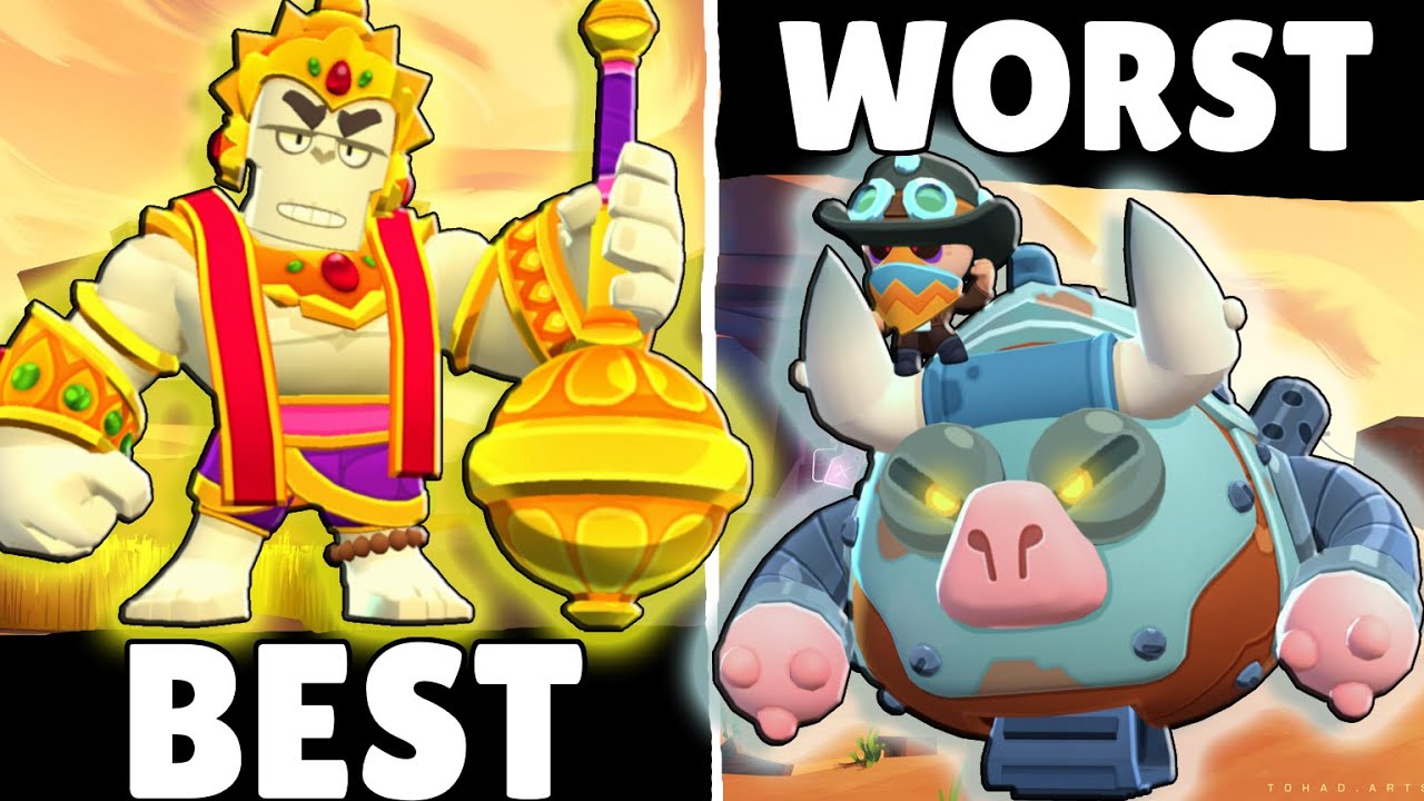 Ranking ALL 82 BRAWLERS from WORST to BEST!!! (SEASON 29) - YouTube