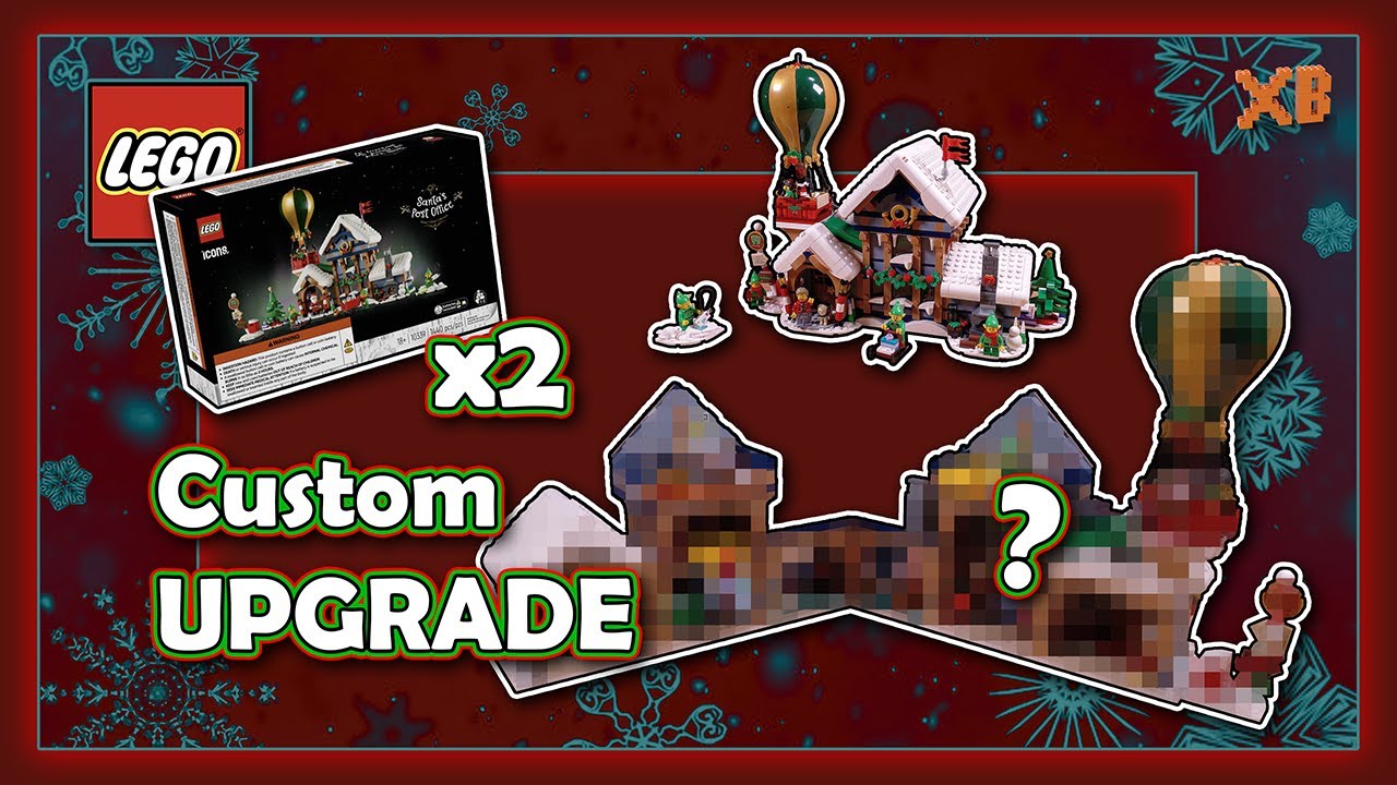 LEGO Santa's Post Office 10339 - UPGRADE Your Winter Village! - YouTube