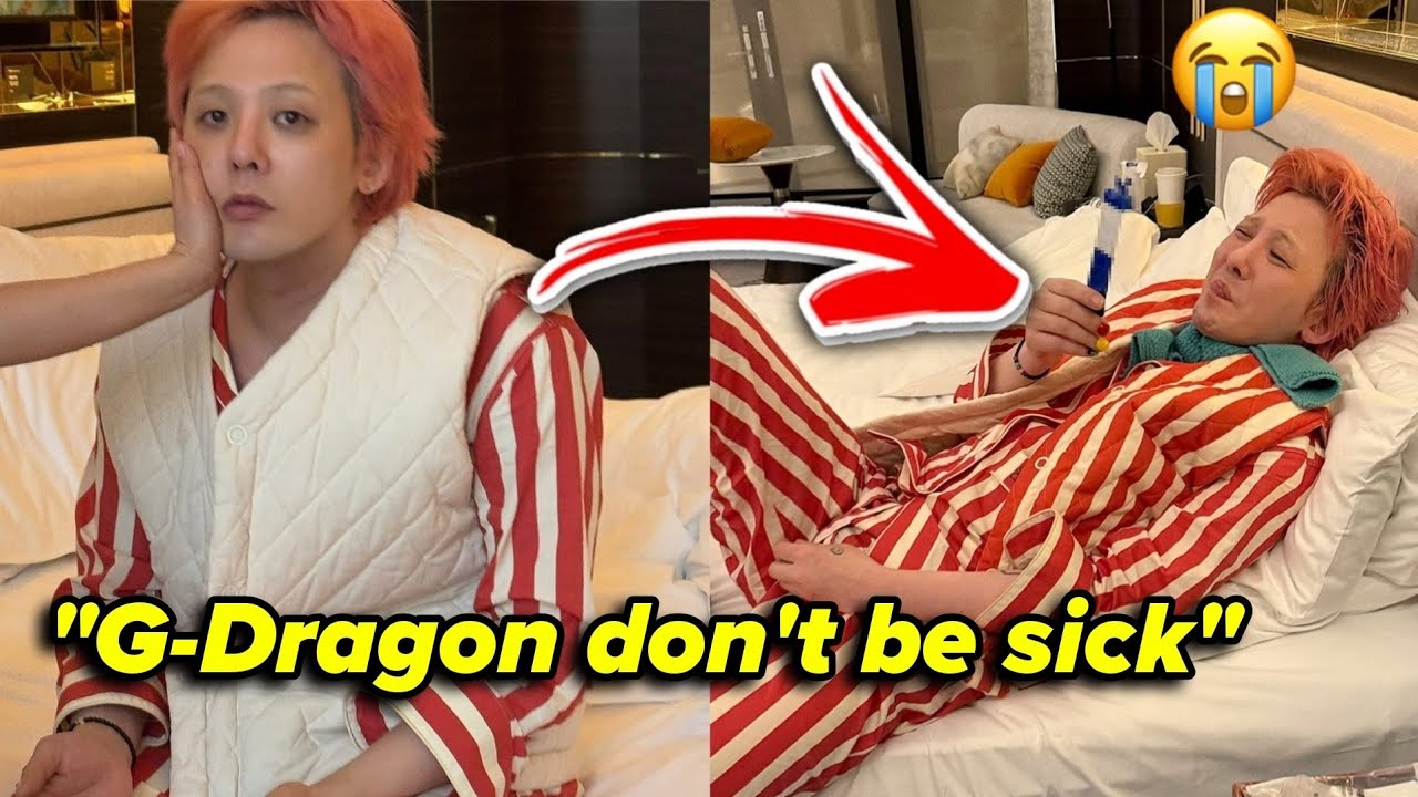 Korean Netizens Worried Because G-dragon Took Cold Medicine After His ...
