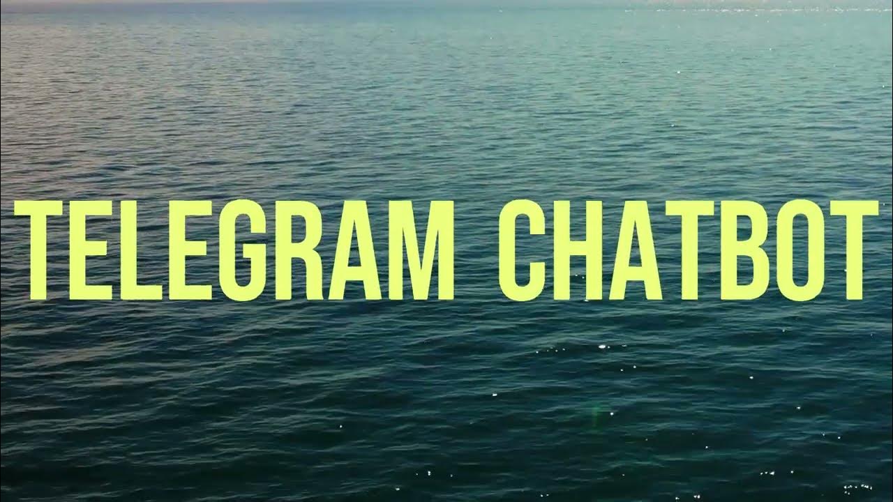 CREATING TELEGRAM CHATBOT USING DATABASE - YouTube