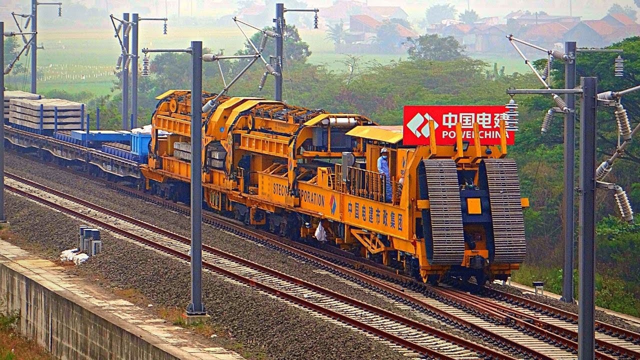 Pemasangan REL Kereta Cepat di Jalur 1 Dimulai Lagi..! - 1 September ...