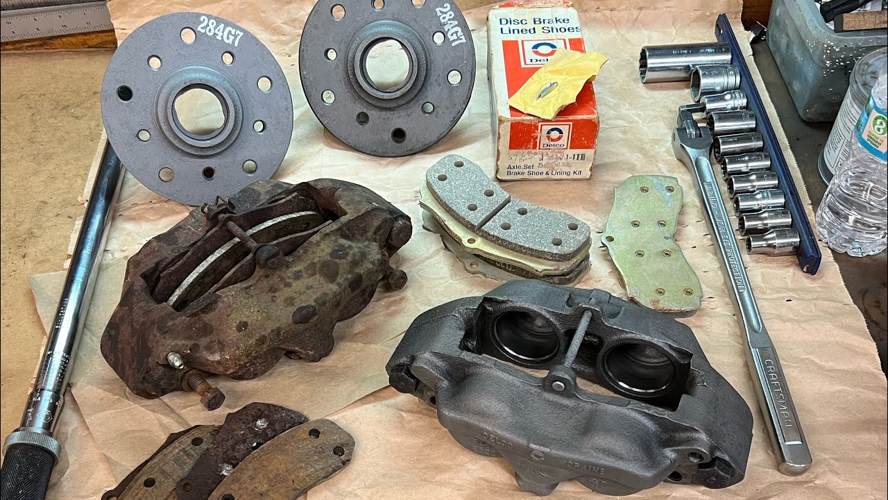 1968 Camaro disc brakes, J52 J56 restoration - YouTube