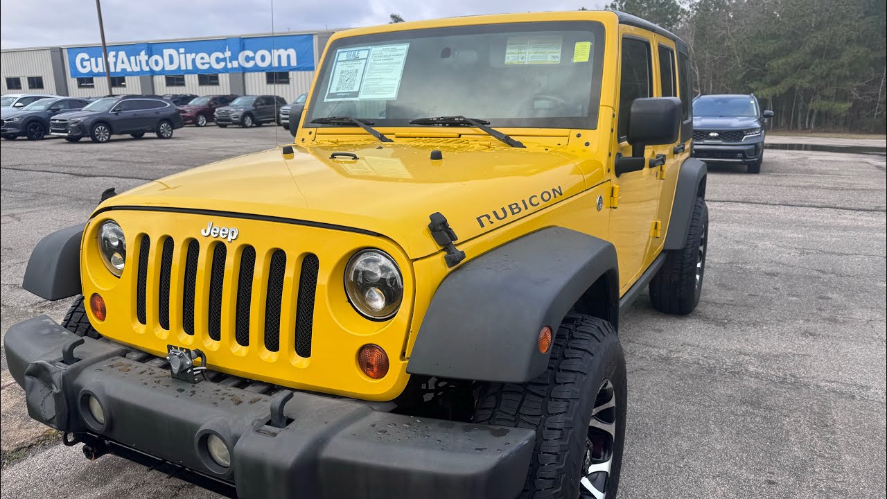 2009 Jeep Wrangler Rubicon Unlimited (G5560A) - YouTube