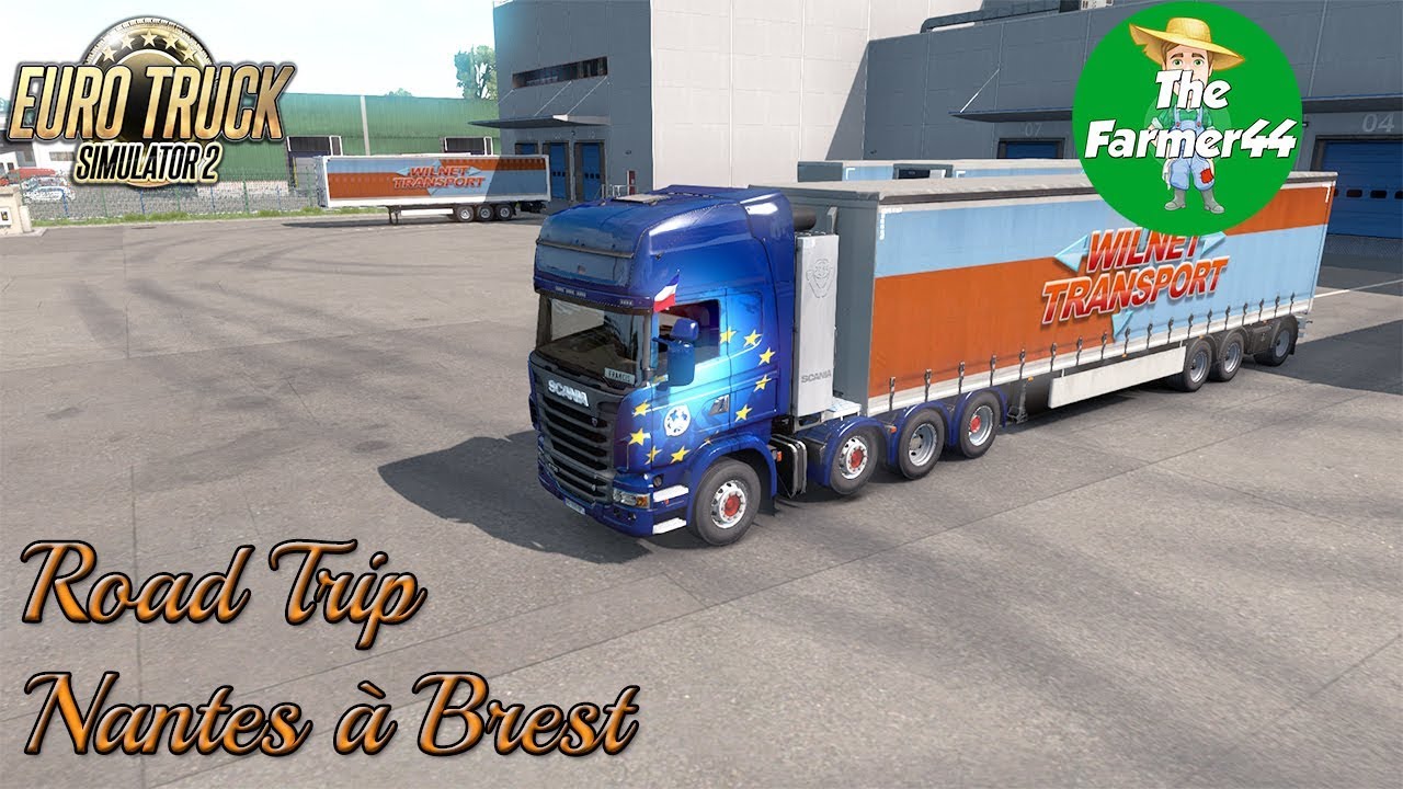 ETS2 road trip time laps 4 - YouTube