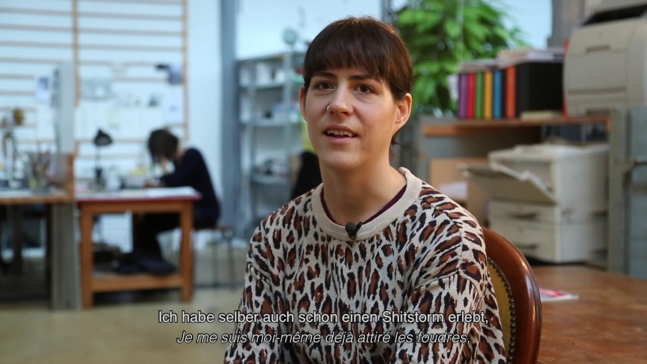 Marina Lutz im Gezeichnet-Portrait - YouTube