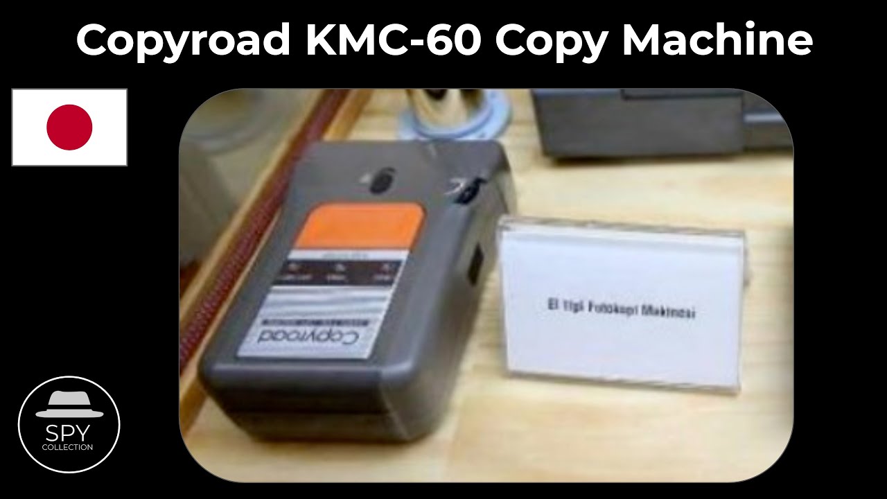 Copyroad KMC-60 Handheld Copy Machine - YouTube
