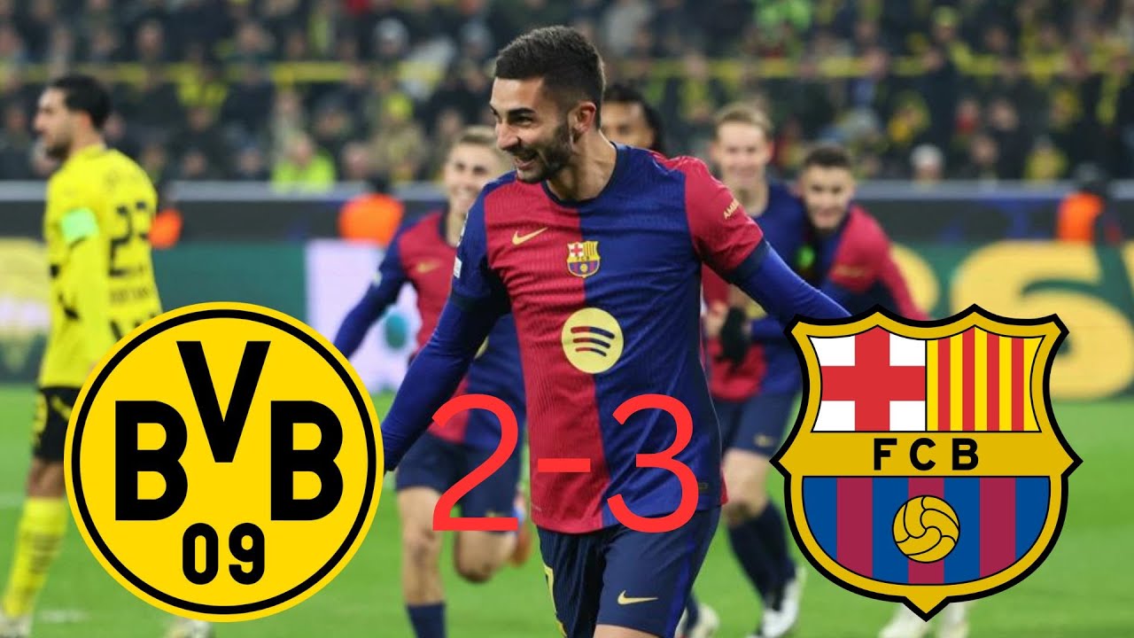 FERRAN TORRES BALLON D'OR | Le débrief de Dortmund 2-3 Barça - YouTube