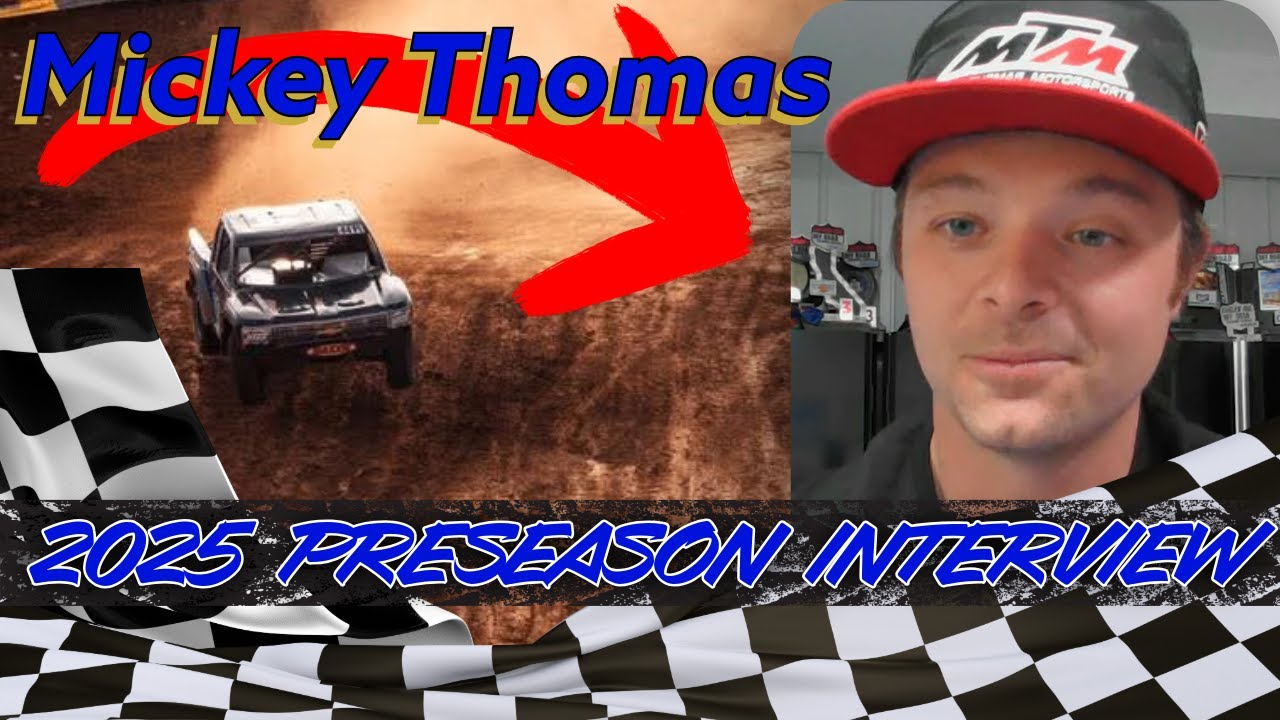 Mickey Thomas PRESEASON interview for 2025 Champ Off-Road - YouTube