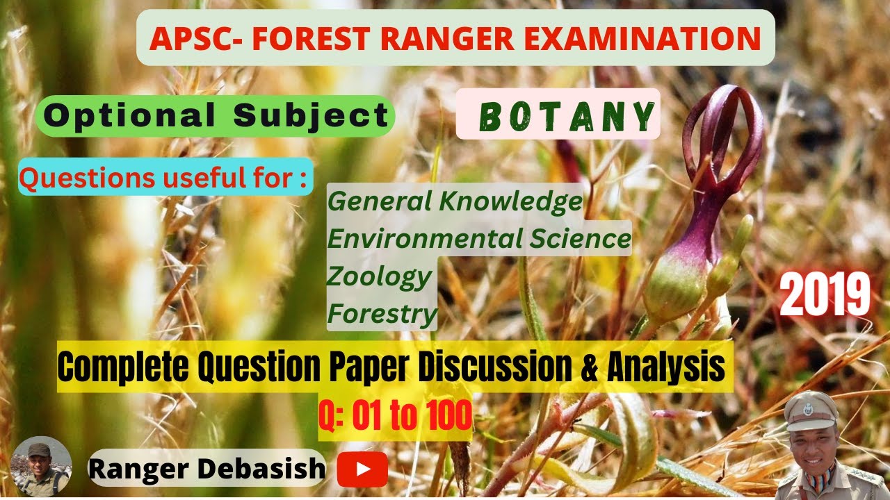 Optional Botany-2019-Prev. year questions-Useful-G.K., Env. Sc ...