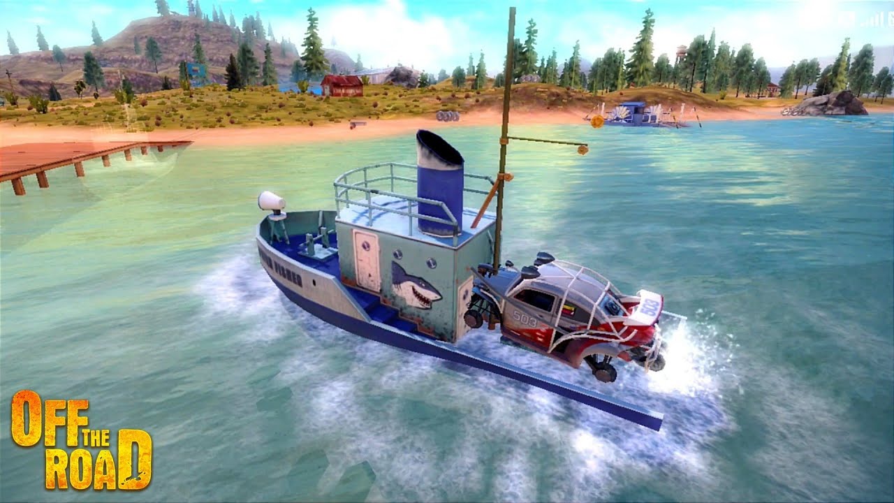 Driving Fishing Boat With Buggy | Off The Road OTR - Offroad Car ...