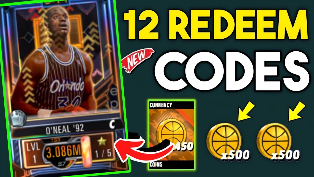 ⚠️0'NEAL '92⚠️NBA 2K MOBILE CODES 2025 - NBA 2K MOBILE REDEEM CODES ...