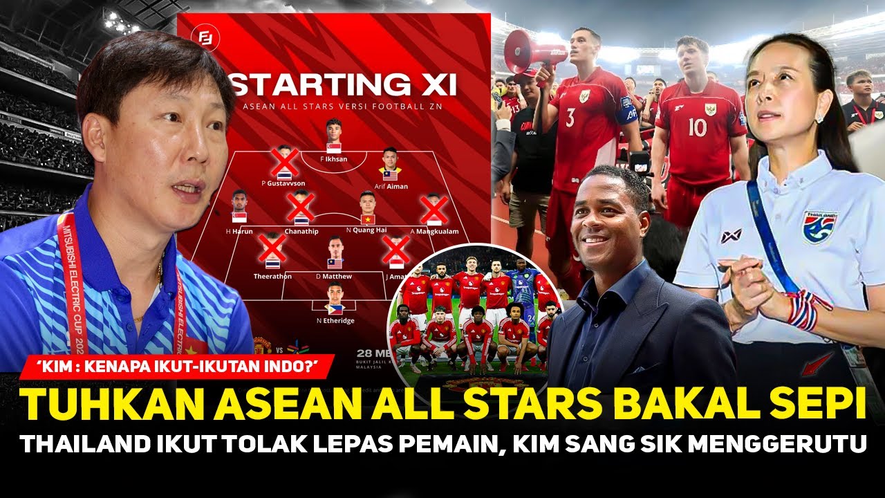 Udah ASEAN All Stars bubarin aja, Thailand setuju! Tiru Indo tolak ...