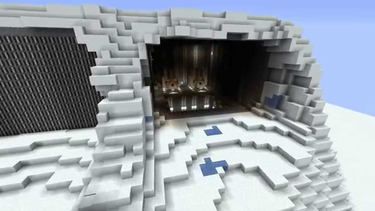 Minecraft ,, Empire Baze on Hoth '' Download Map - YouTube