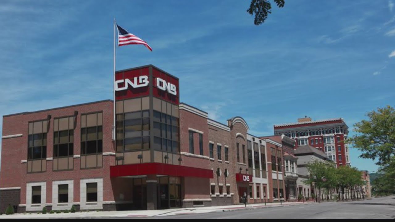 CNB Bank expands headquarters - YouTube