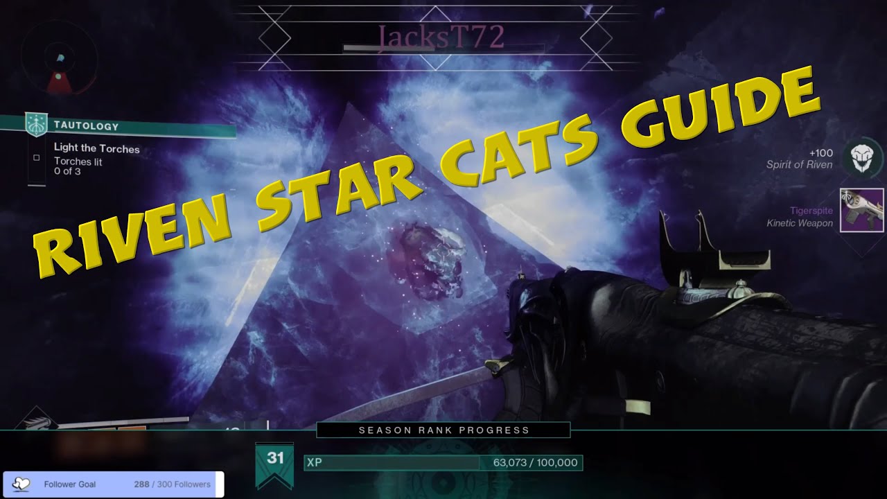Destiny 2 2024 Star cat location guide for Riven Lairs. - YouTube
