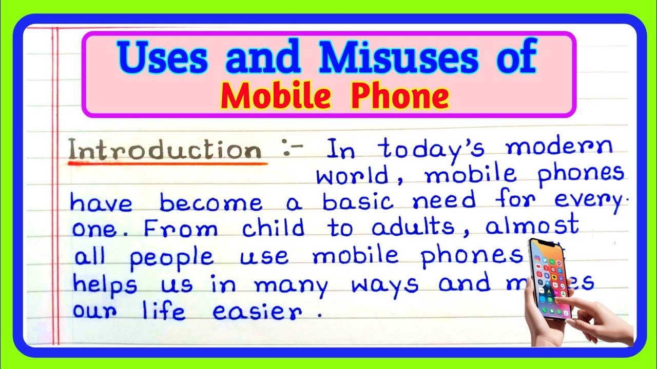 Mobile Phone Composition/ Advantages and Disadvantages of Mobile Phone ...
