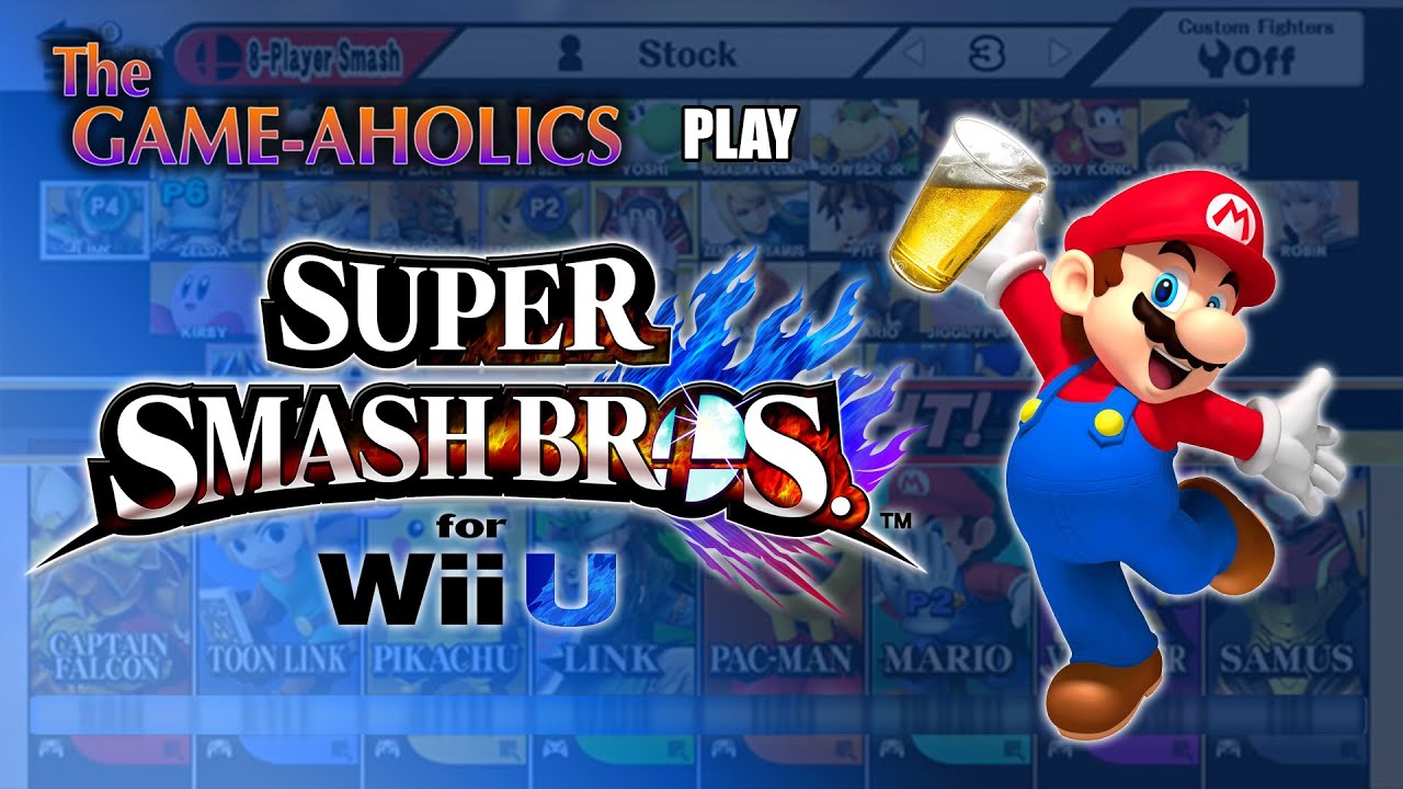 Super Smash Bros Wii U: We're Super Smashed, Bro - THE GAMEAHOLICS ...