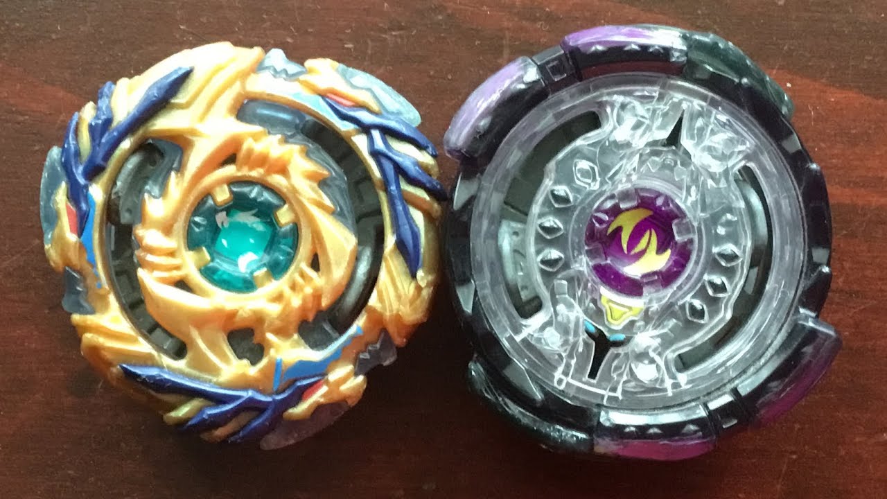 Beyblade Burst Fafnir F3 VS Twin Noctemis N3 - YouTube