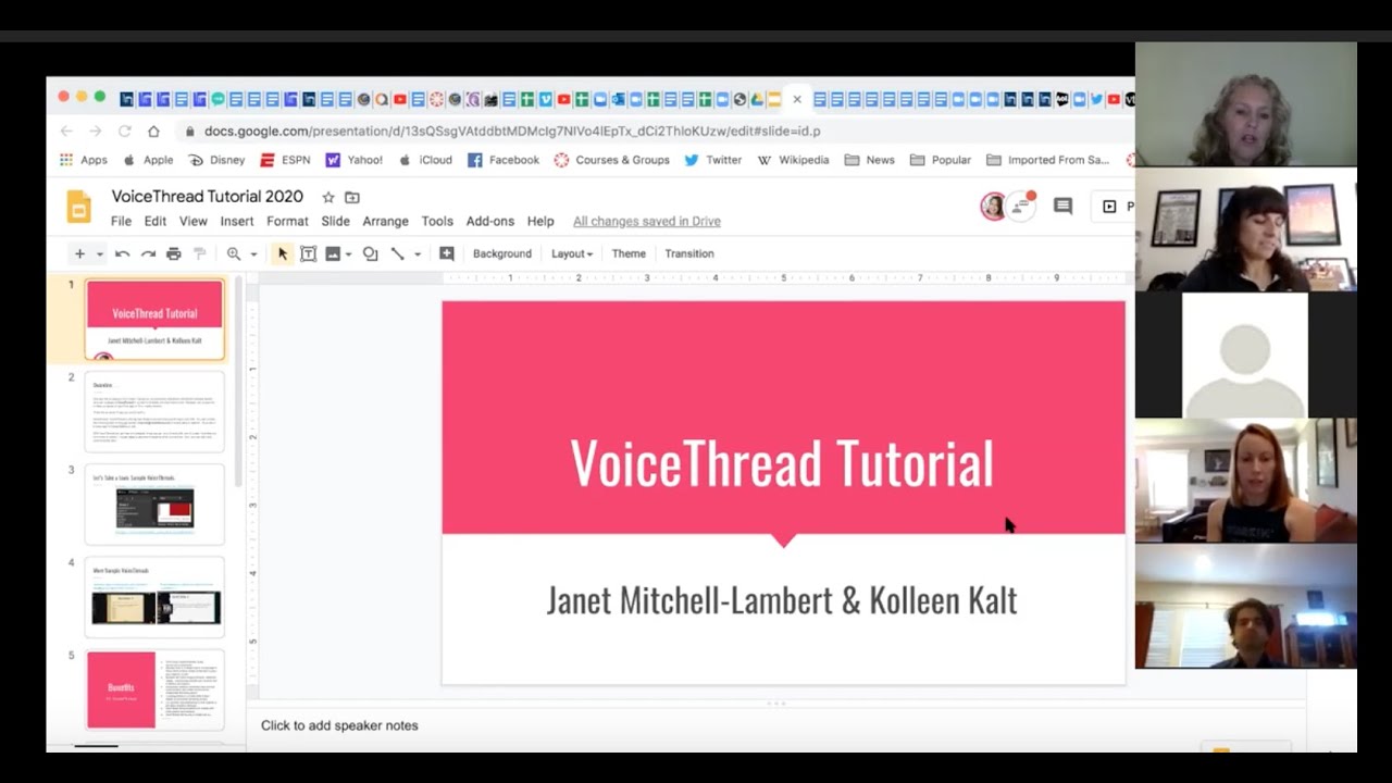 VoiceThread Tutorial 3:26:2020 - YouTube