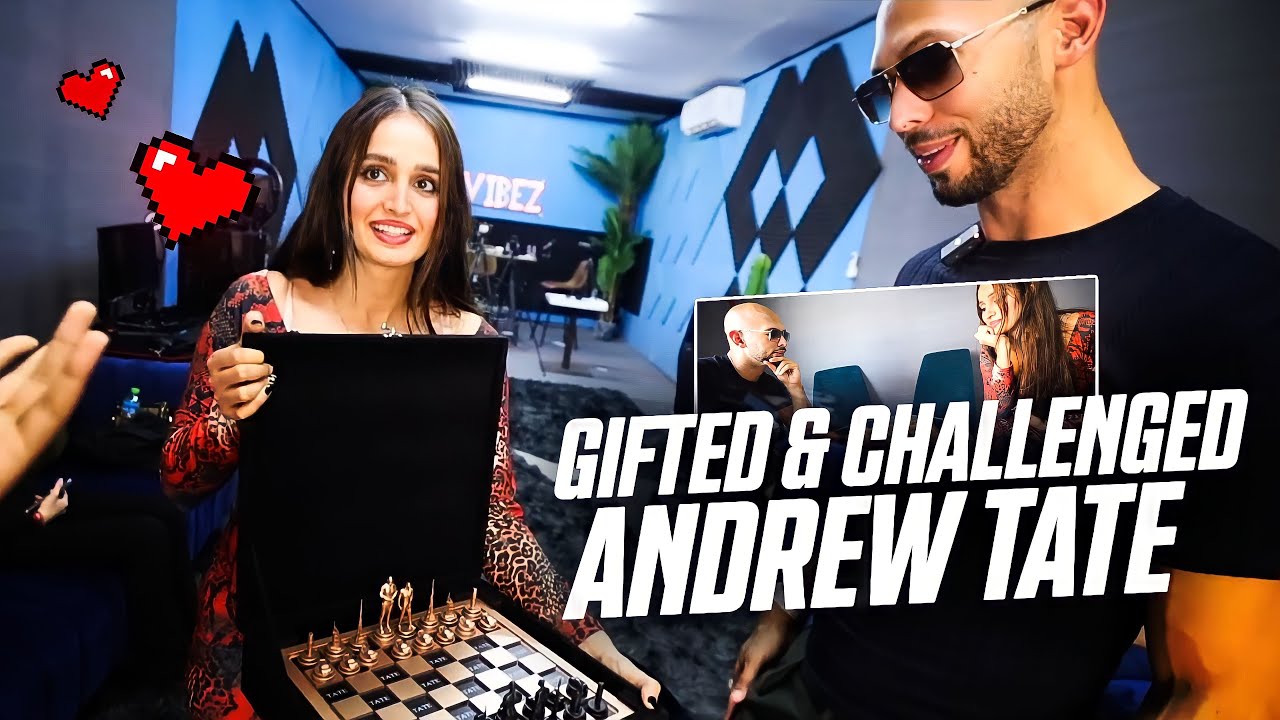 Beautiful girl gifted and challenged Andrew Tate - YouTube