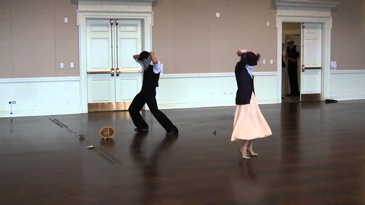 Kevin Jia with Sunny - Bonnie & Clyde Quickstep Dance - - YouTube