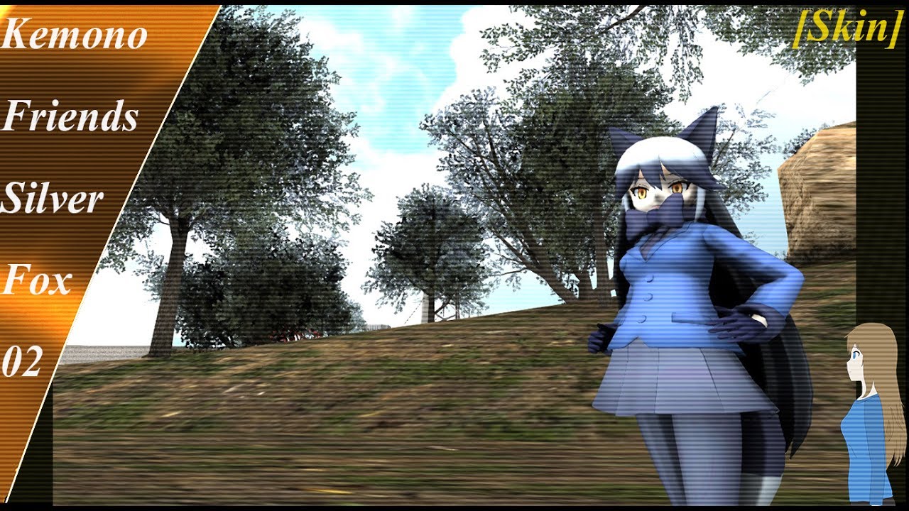 Kemono Friends Silver Fox [Model_02] - YouTube