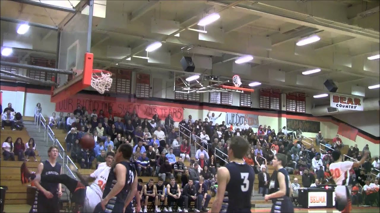 Selma Bears Boys Baskebtall vs CVC 1-30-15 - YouTube