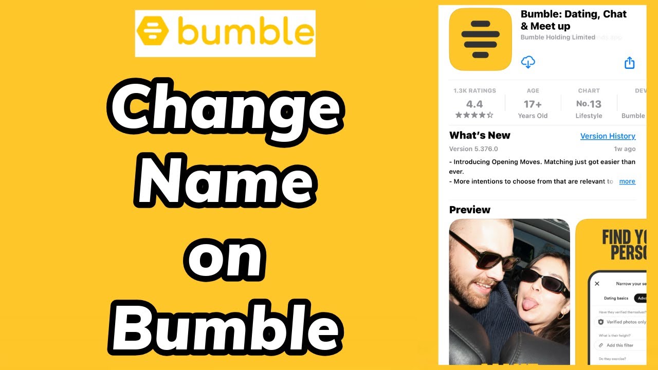 How to Change Your Name on Bumble Dating App? Edit Your Name on Bumble ...